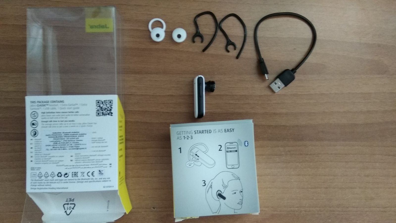 Jabra Classic bluetooth headset - NOVO