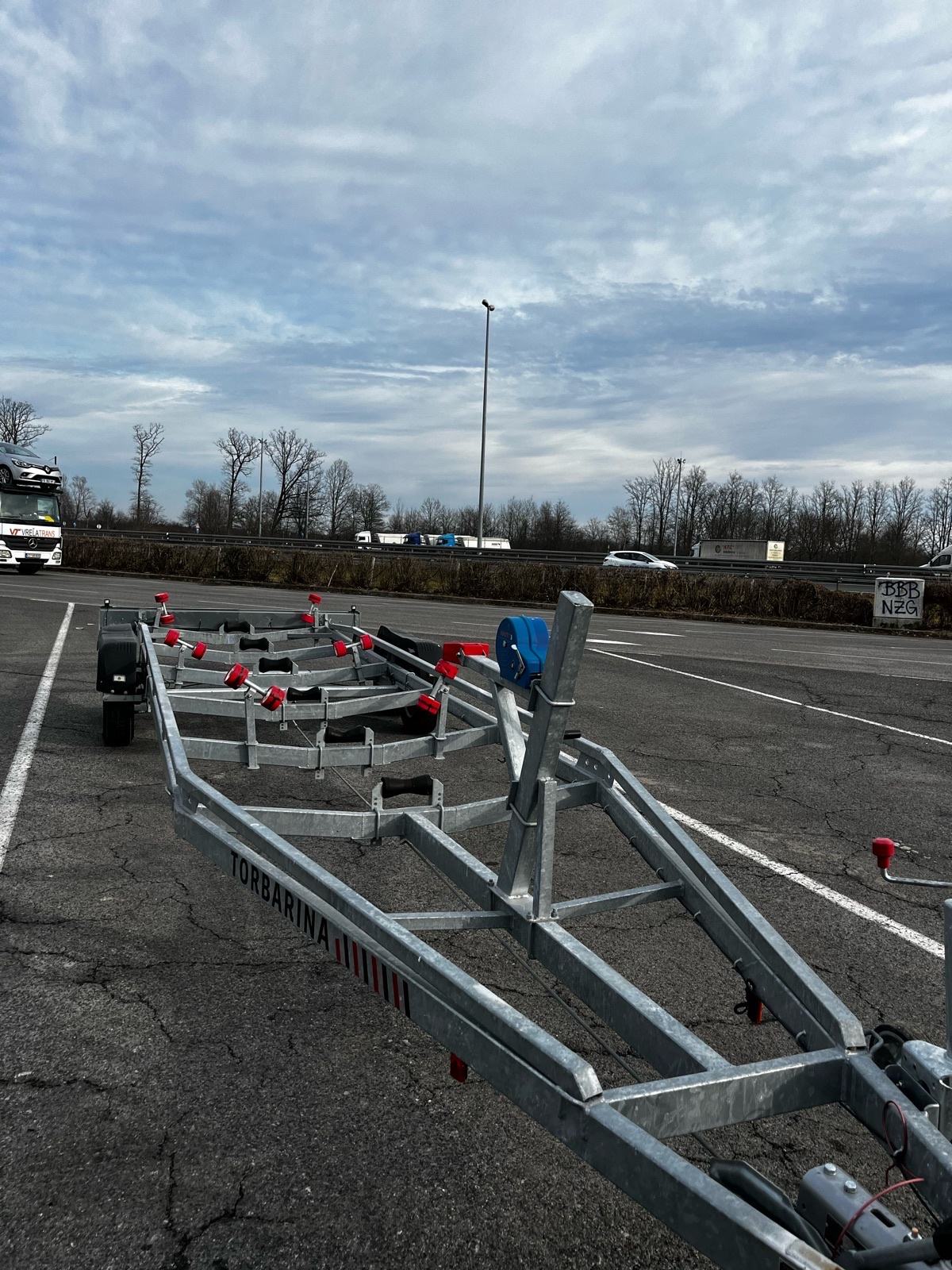 Prikolica za plovila Torbarina 3500