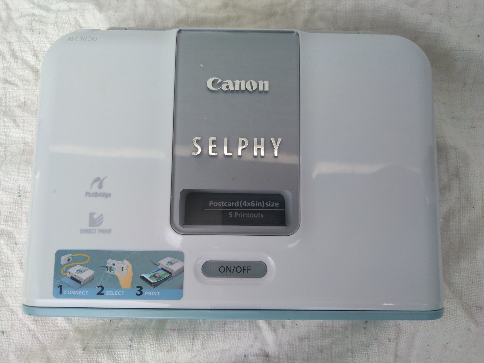 Canon Selphy Compact Photo Printer CD1016