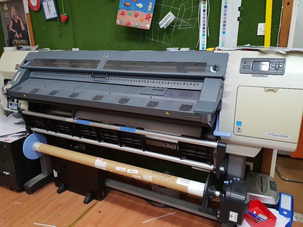 HP Latex printer L25500, ink jet pisač širine 155 cm