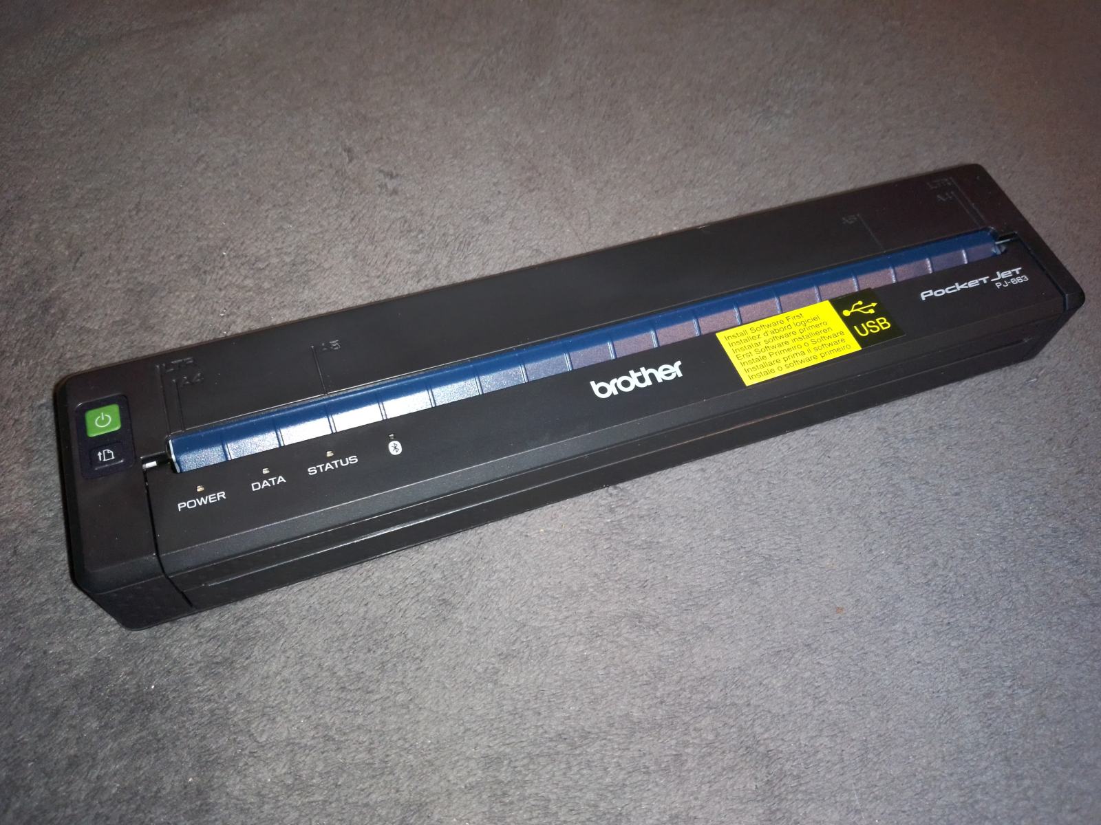 Prijenosni A4 Printer Brother PJ-663 + baterija + adapteri + papiri