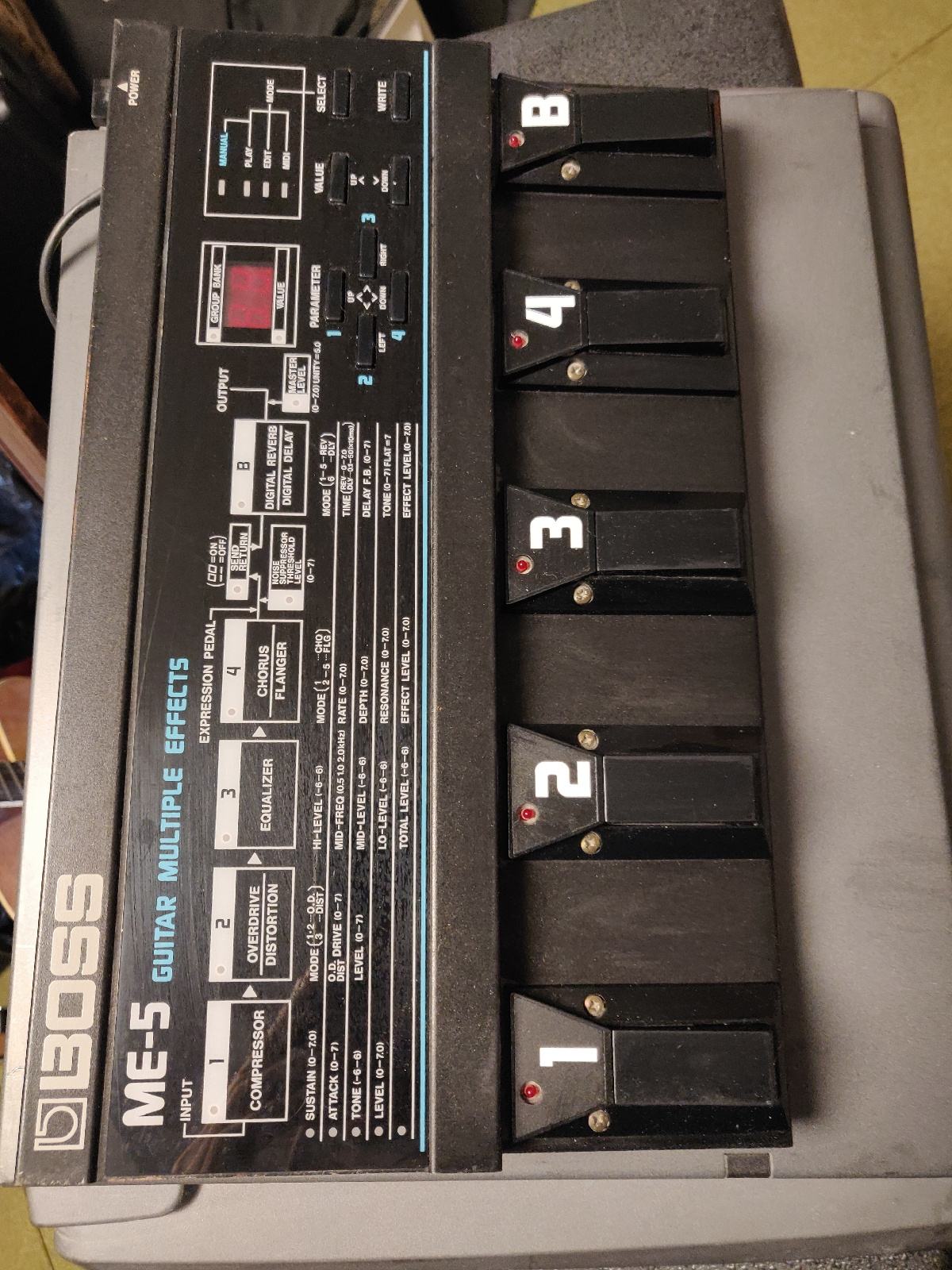 Gitarski procesor BOSS ME5