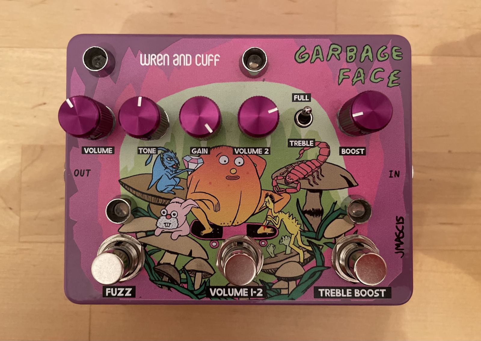 Wren & Cuff Garbage Face