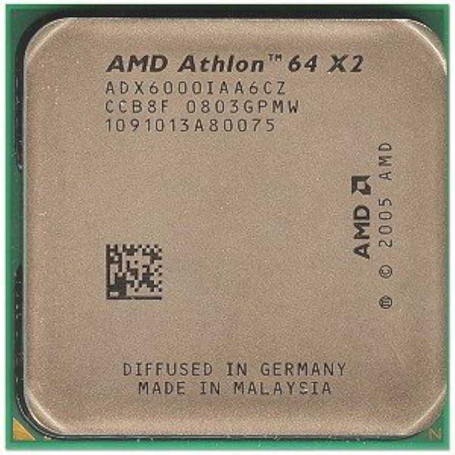 6000+ AMD Athlon 64 X2 ADX6000IAA6CZ socket AM2