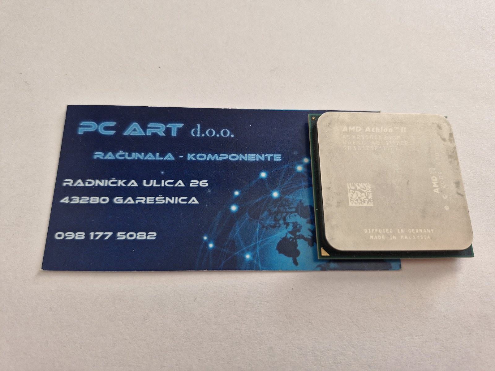 AMD Athlon II X2 255, Socket AM2+, AM3 Račun / R1 / Jamstvo