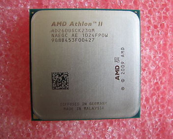 AMD Athlon II X2 260u dual core (2x 1.8GHz) Socket AM2+ AM3 -25W TDP!