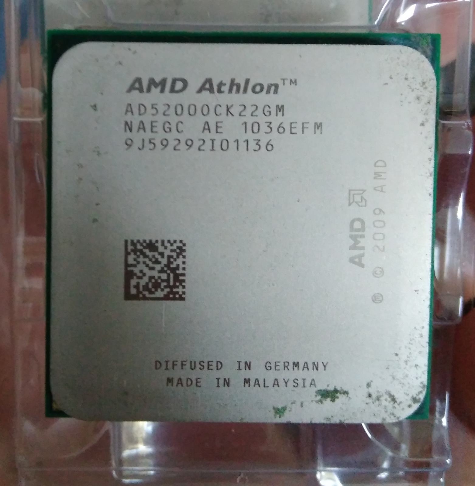 AMD Athlon x2 5200+ (2.3 GHz), regor, AM2+/AM3