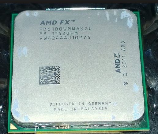AMD FX-Series FX-6100 BE (6x 3.3GHz - 3.9GHz Turbo) 95W socket AM3+
