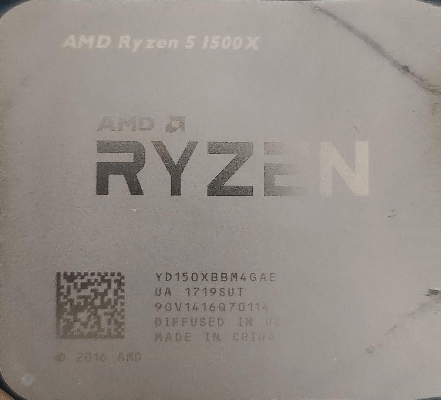 AMD Ryzen 5 1500X