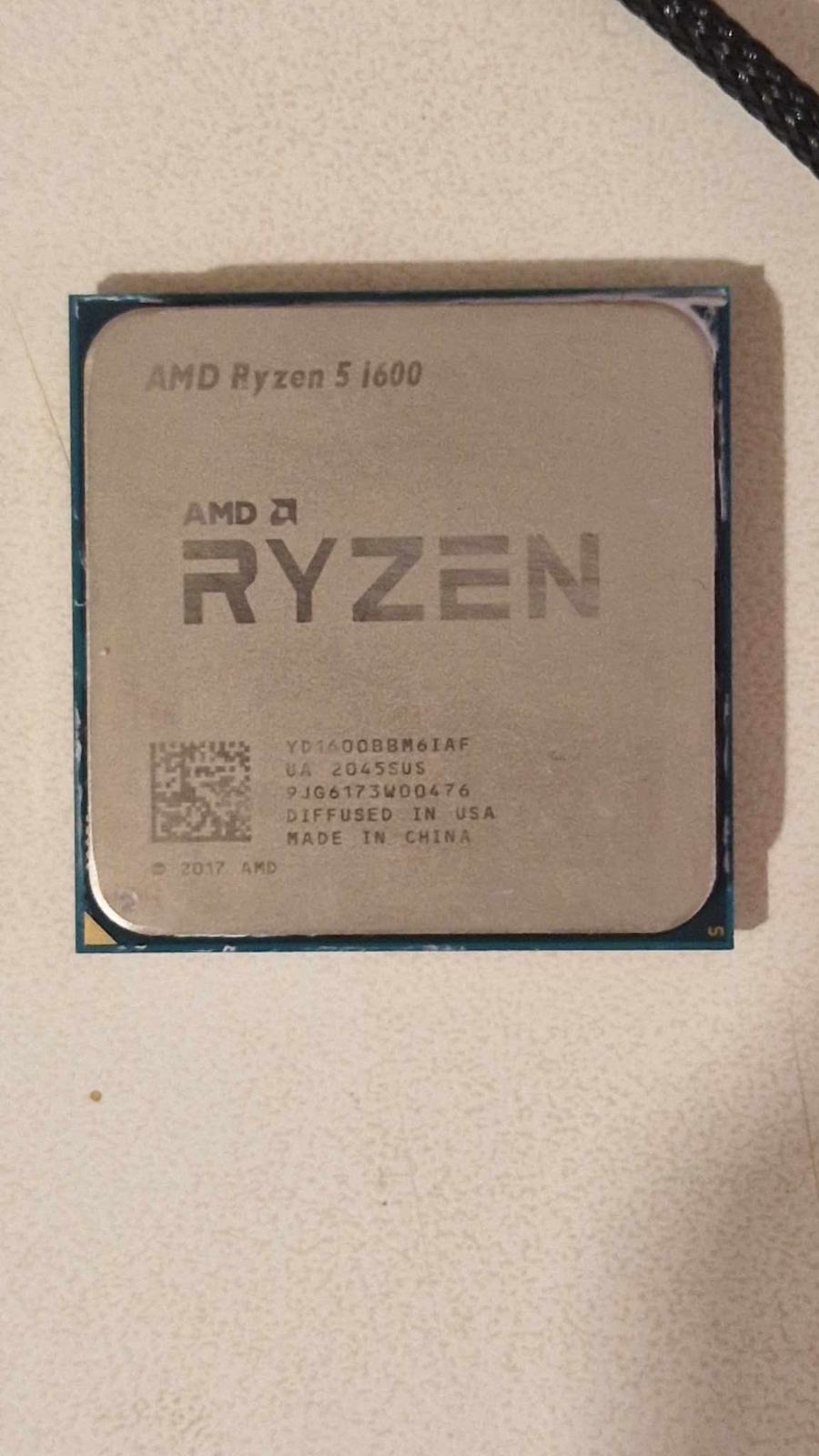 AMD Ryzen 5 1600AF + Wraith Stealth cooler