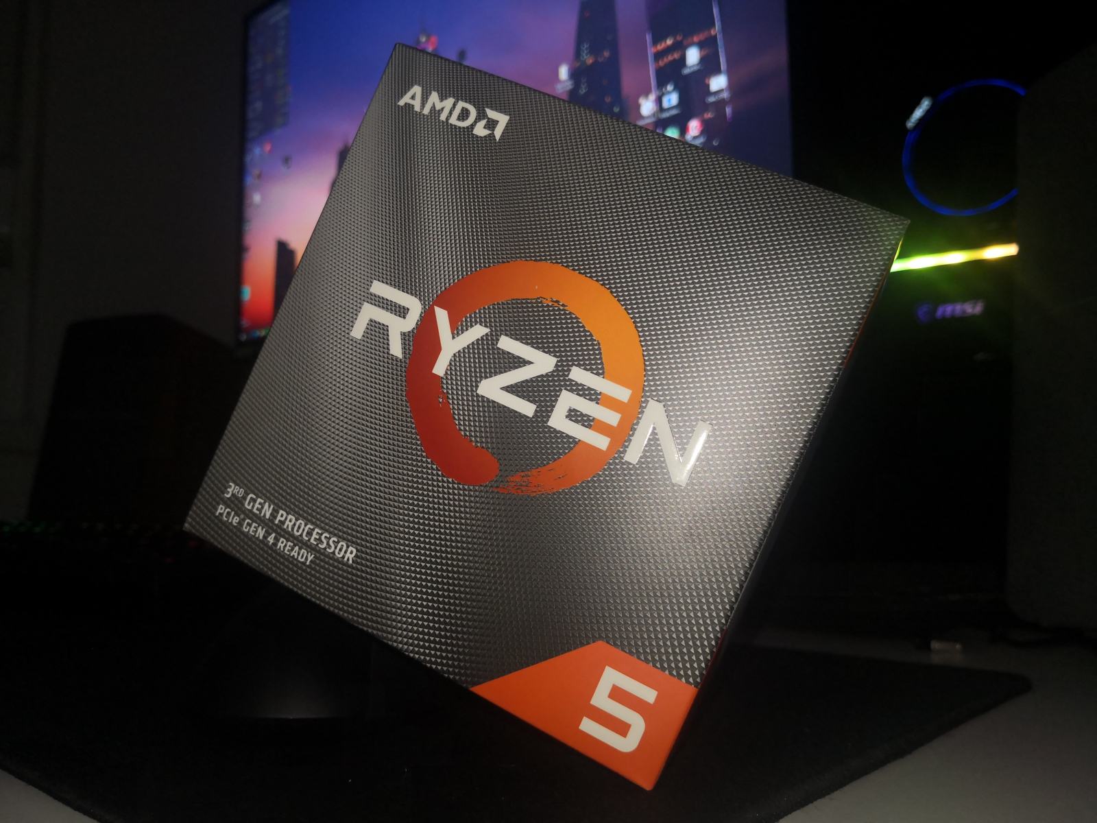 AMD Ryzen 5 3600, 6 Core Processor CPU 4.4Ghz