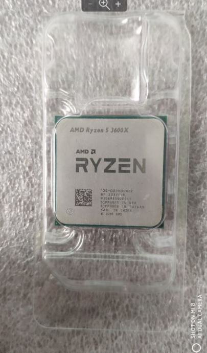 AMD Ryzen 5 3600X (3.8GHz do 4.4GHz, 35MB C/T: 6/12) AM4 procesor