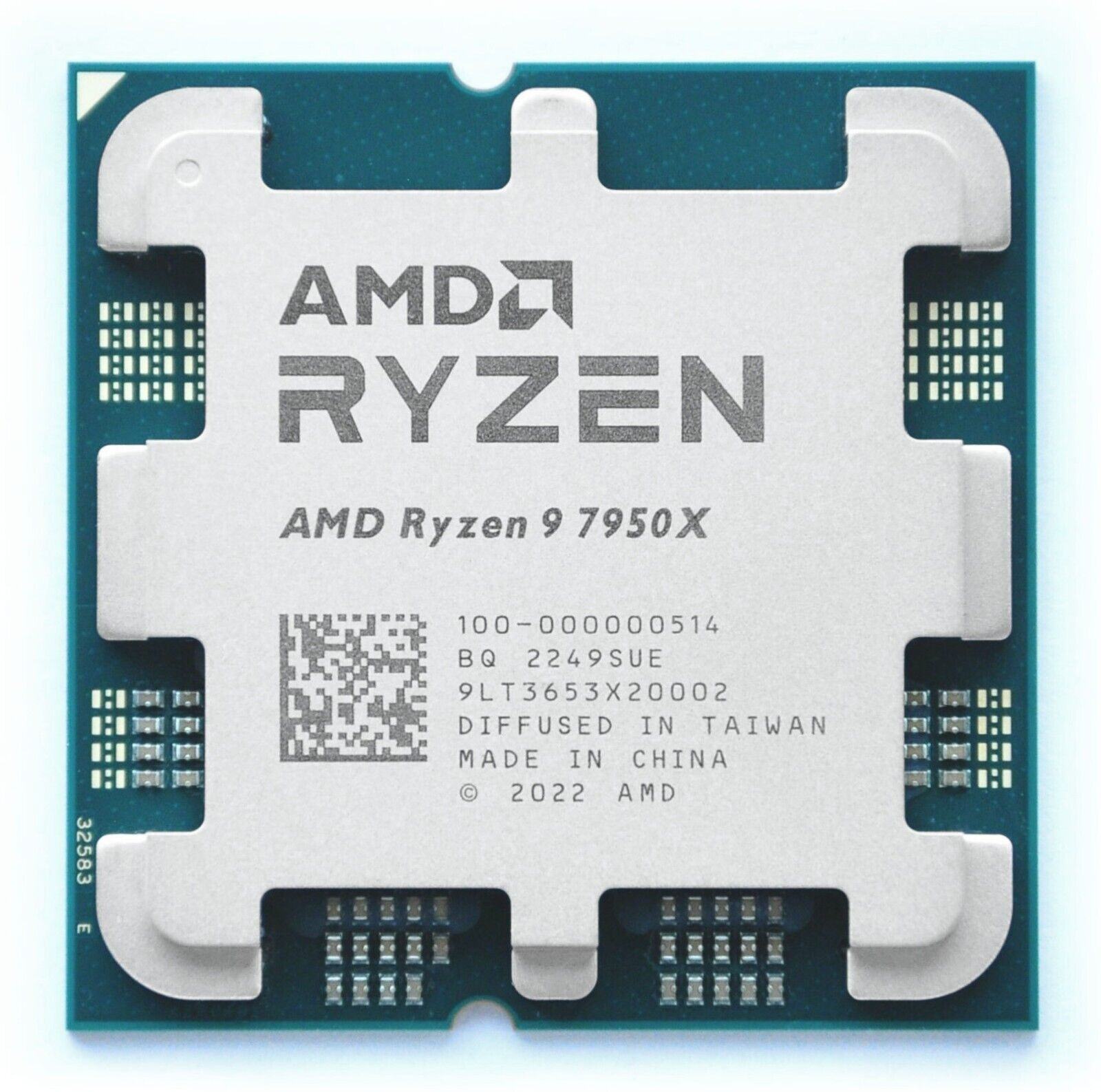 AMD Ryzen 9 7950X 16C/32T, Tray