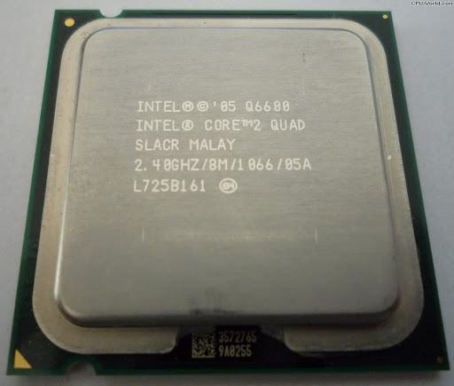 CORE 2 QUAD Q6600 SLACR 2.4Ghz/8M/1066 FSB