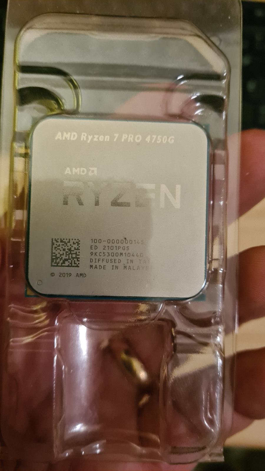 CPU AMD Ryzen 7 PRO 4750G TRAY !!+ cooler, s. AM4, 100-100000145