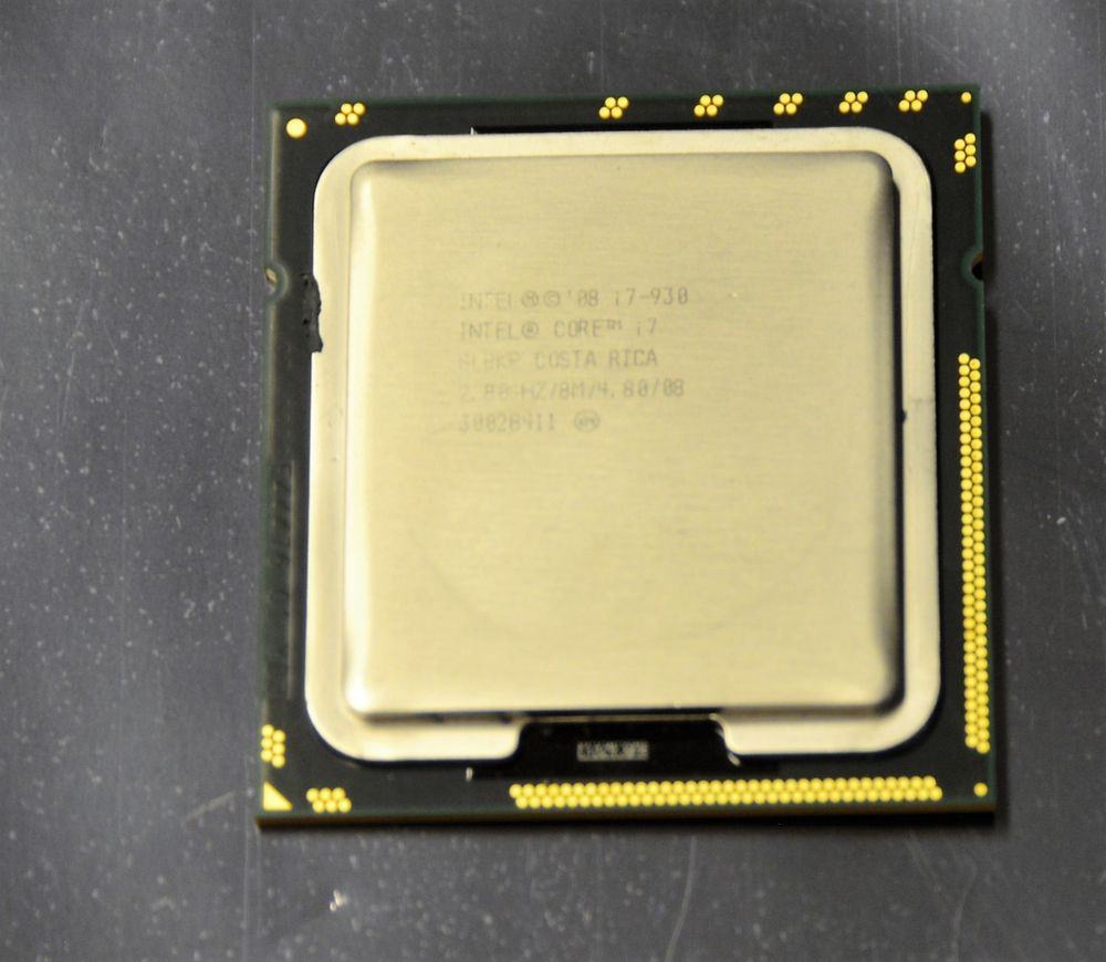 CPU intel i7 930