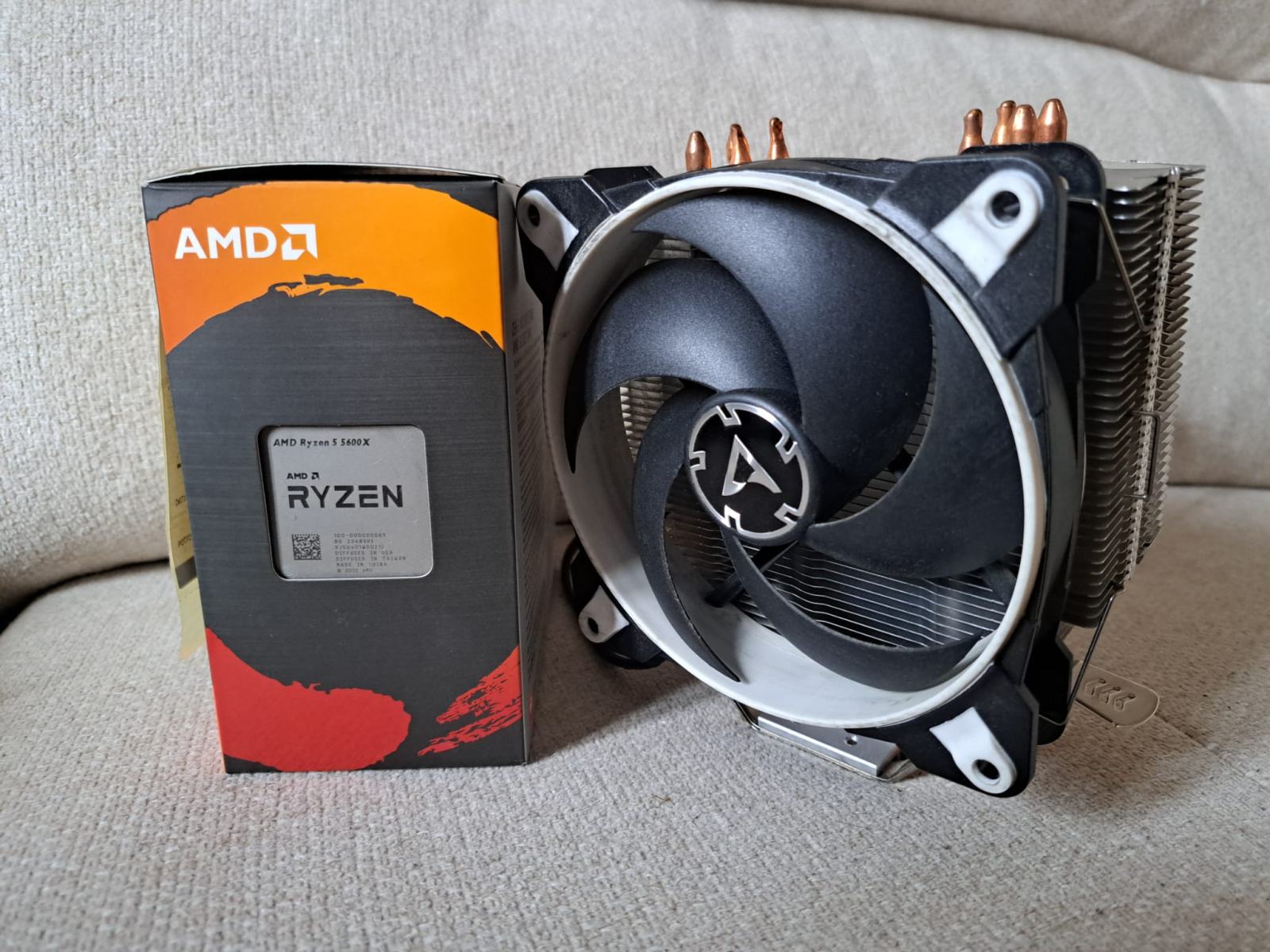 CPU Ryzen 5 5600x + cooler