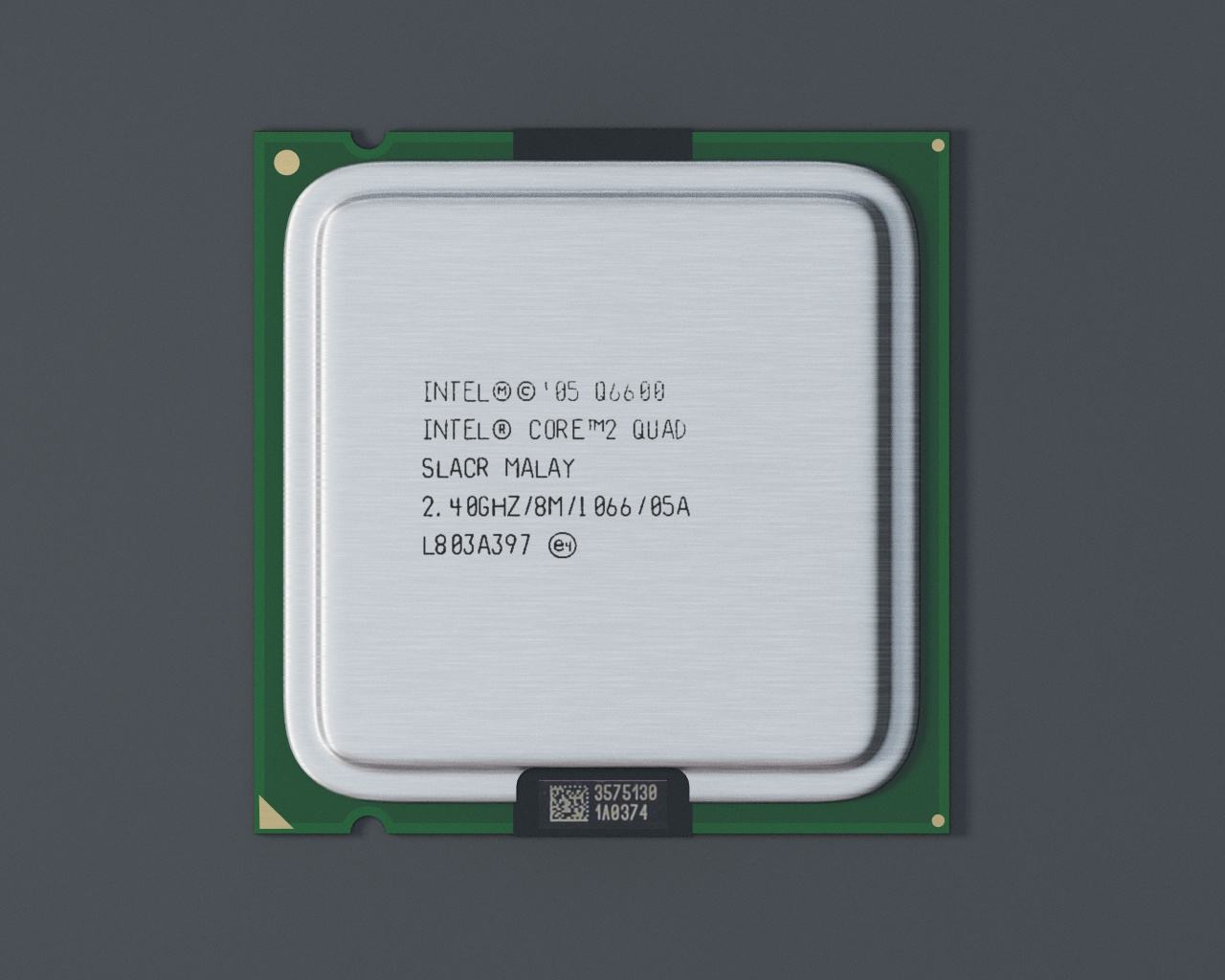 Intel® Core™2 Quad Processor Q6600 (8M Cache, 2.40 GHz, 1066 MHz FSB)