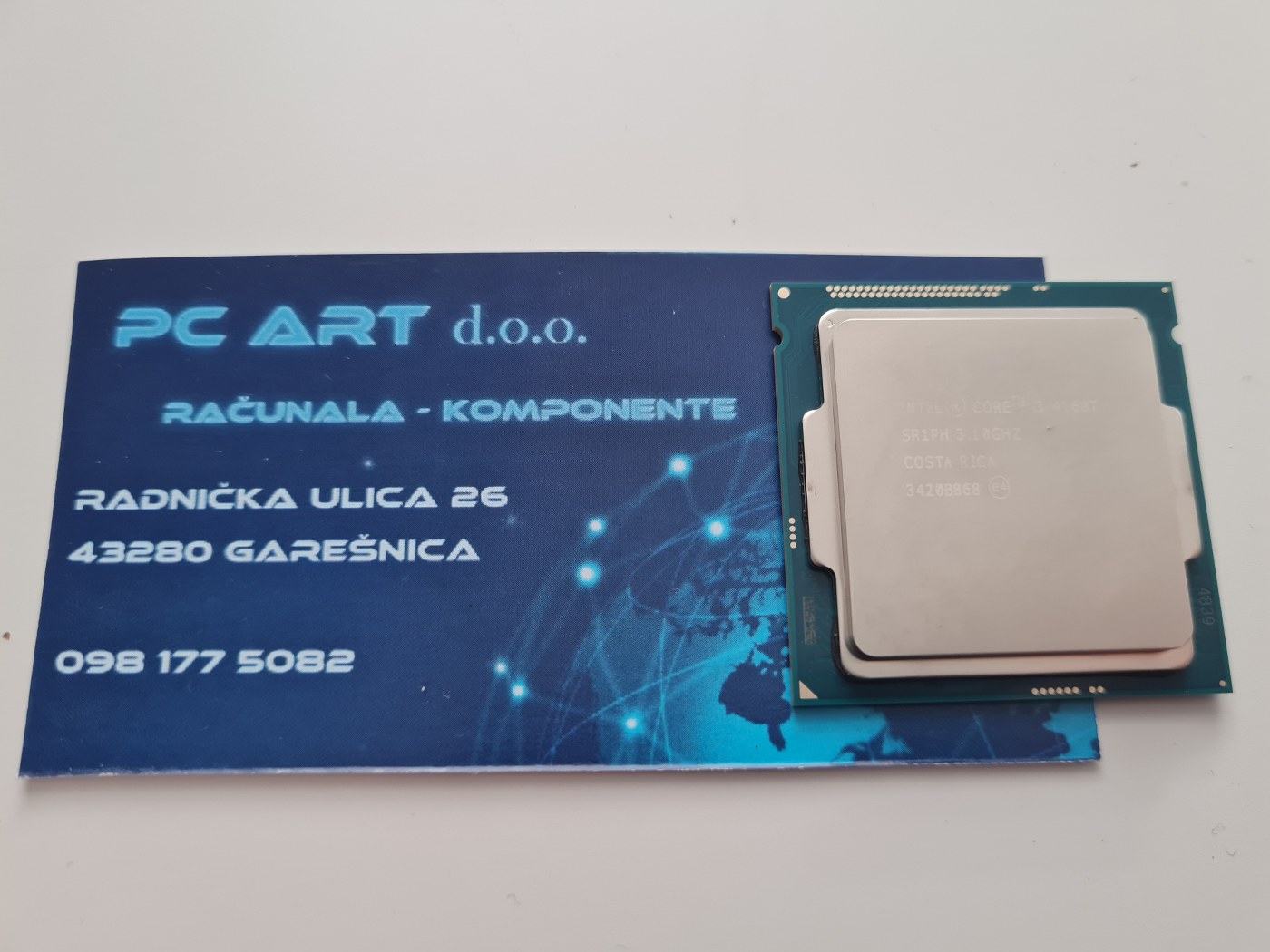 Intel Core i3 4160T, 2 x 3.10 GHz, Socket 1150 - Račun / R1 / Jamstvo