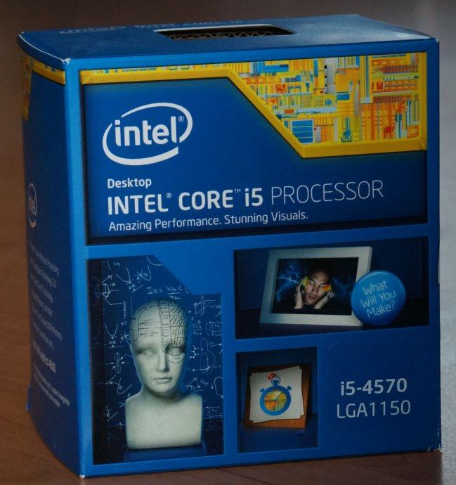 Intel Core i5-4570, Quad core 3.6GHz, Socket 1150