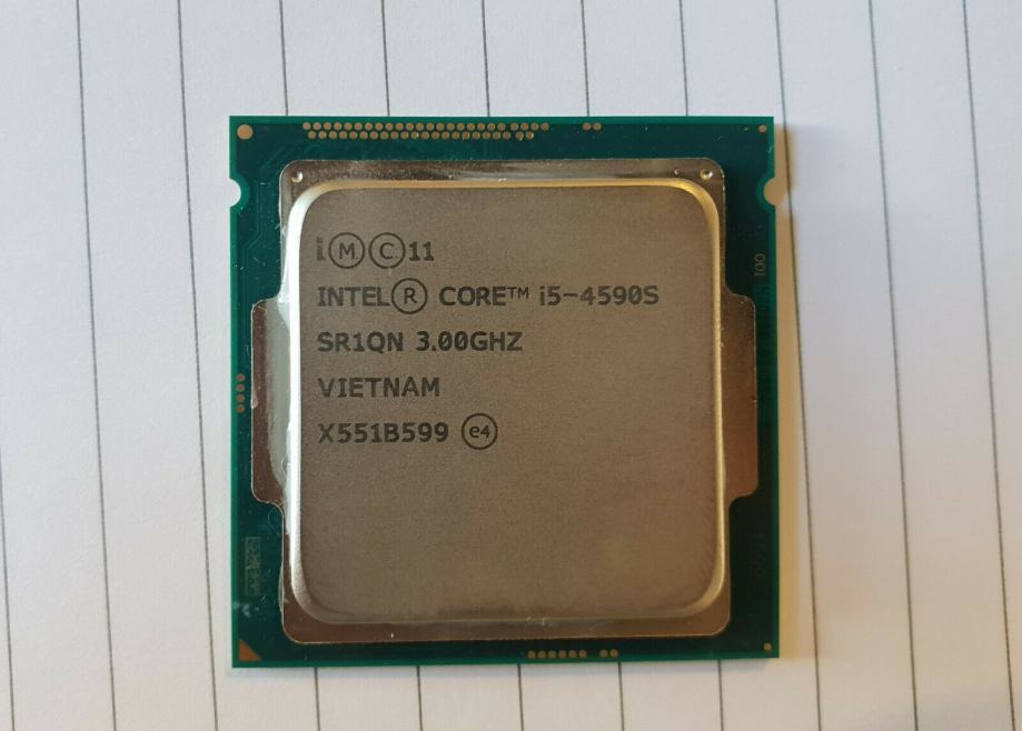 Intel Core i5-4590S (4x 3.0 - 3.7GHz 6MB L3 Cache) 65W Socket 1150 cpu