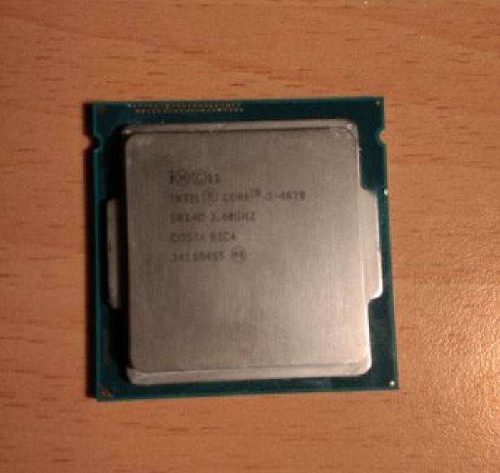 Intel Core i5-4670 (4x 3.4 - 3.8GHz 6MB L3 Cache) Socket 1150 procesor
