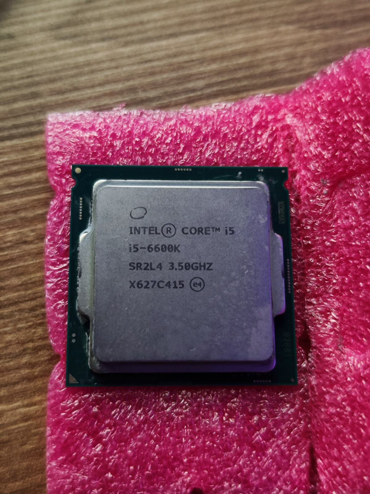 Intel Core i5-6600K @ 3.50GHz