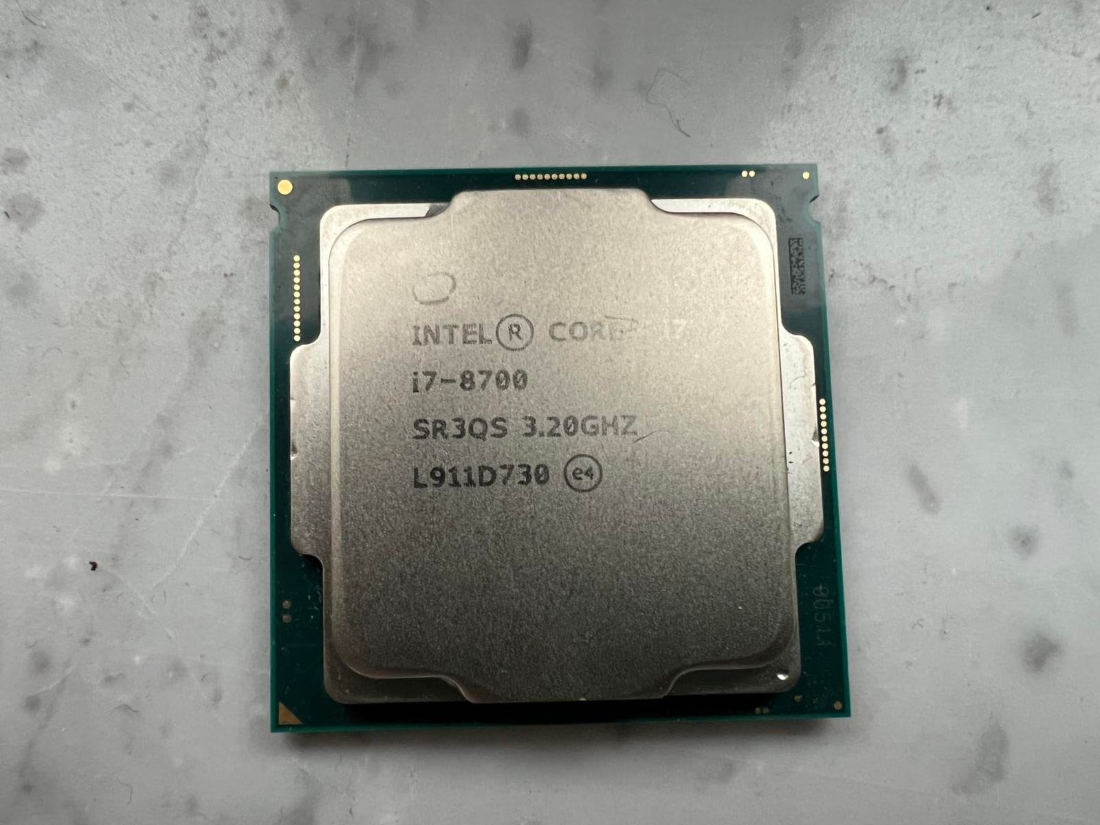 Intel Core I7 8700