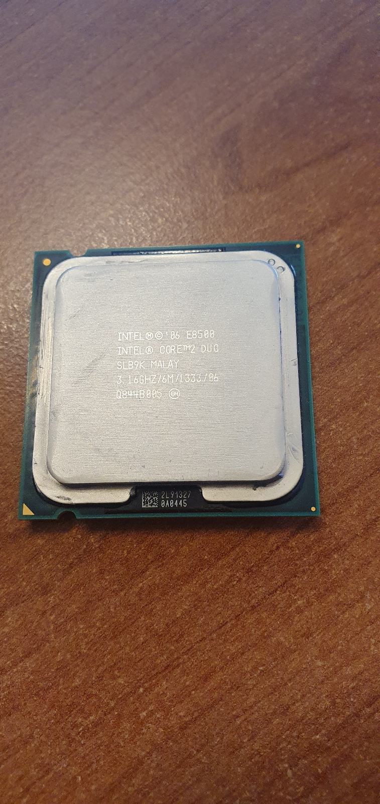 Intel Core2Duo E8500 @3.16Ghz procesor