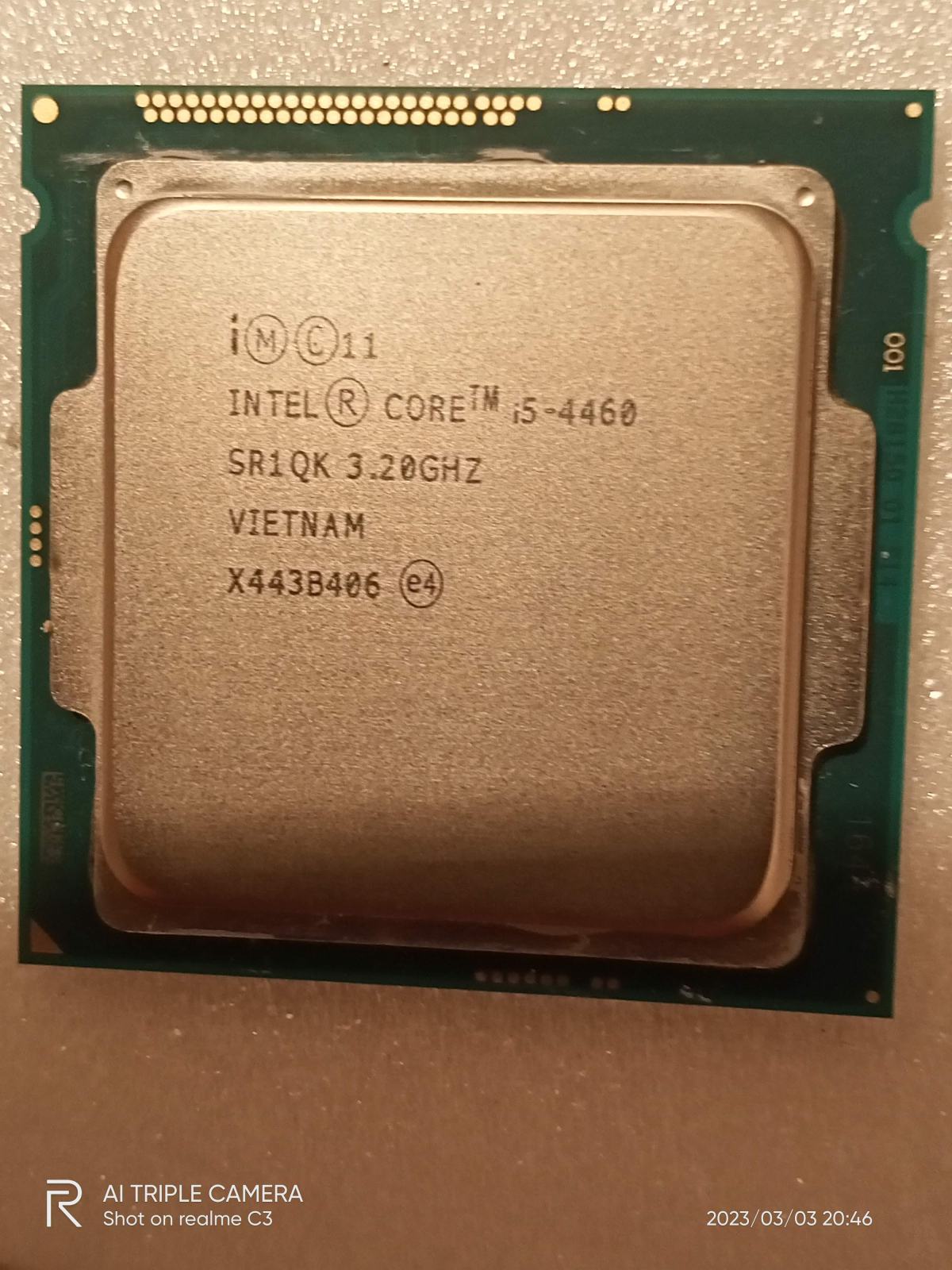 Intel I5-4460 3.2 GHz