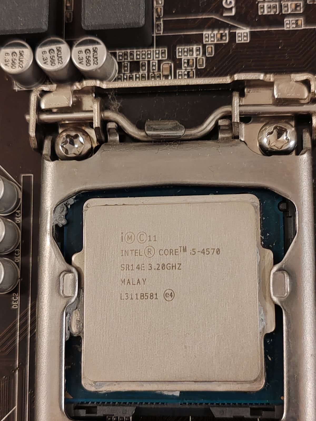 Intel i5 4570 cpu + matična i hladnak