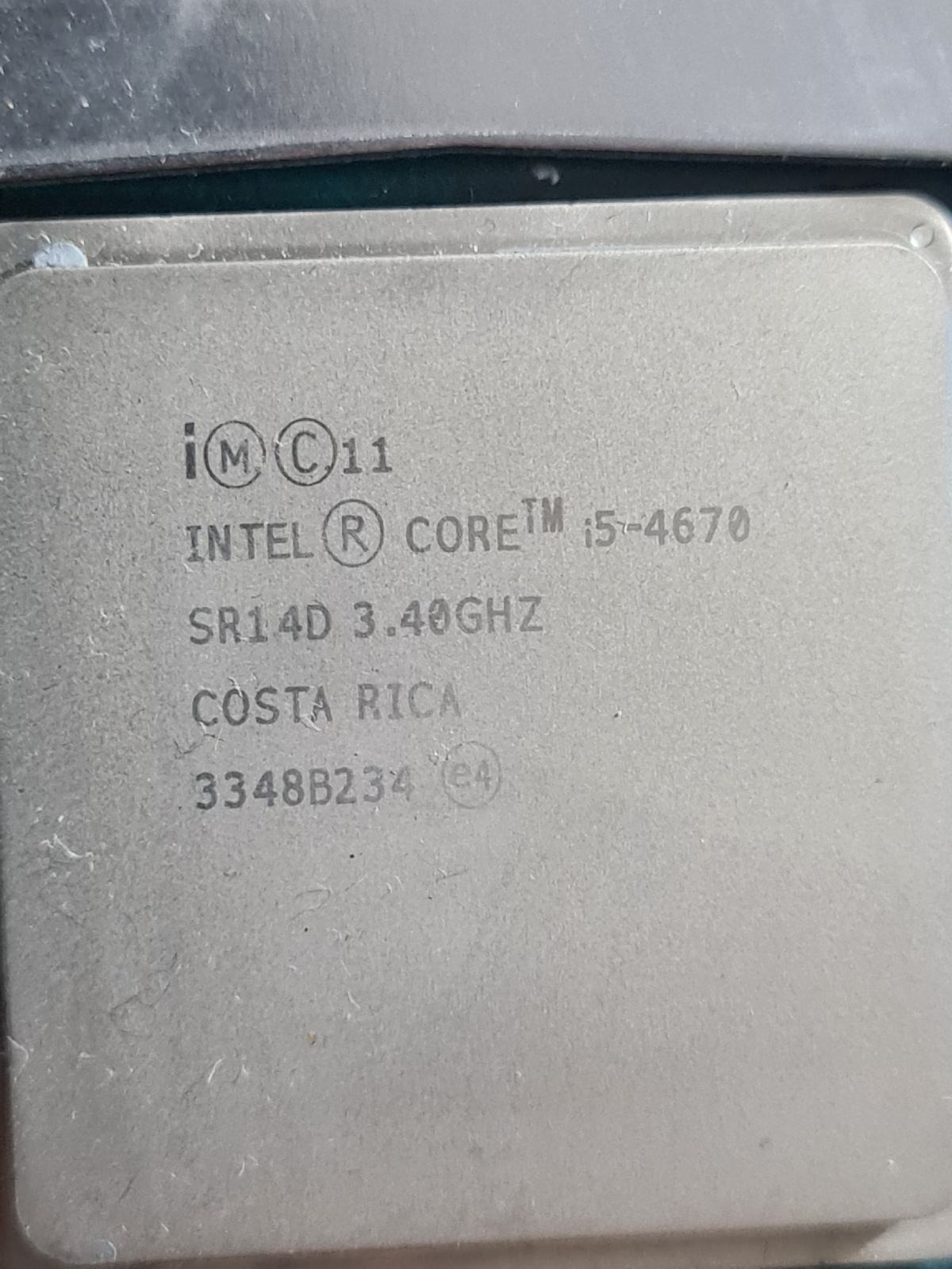 intel i5 4670 socket 1150 cpu + stock hladnjak