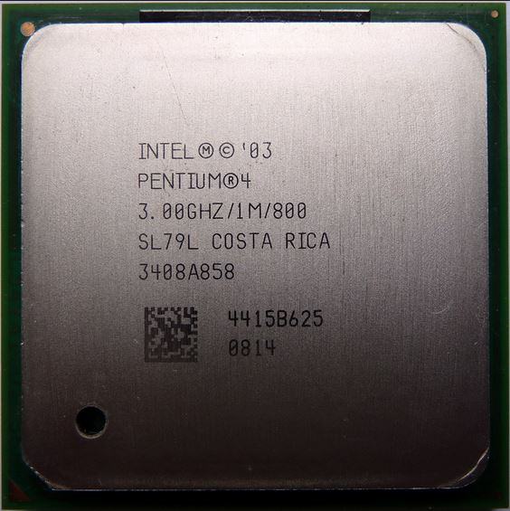 Intel Pentium 4 3.0 GHz HT 1Mb Cache 800MHz FSB Socket 478