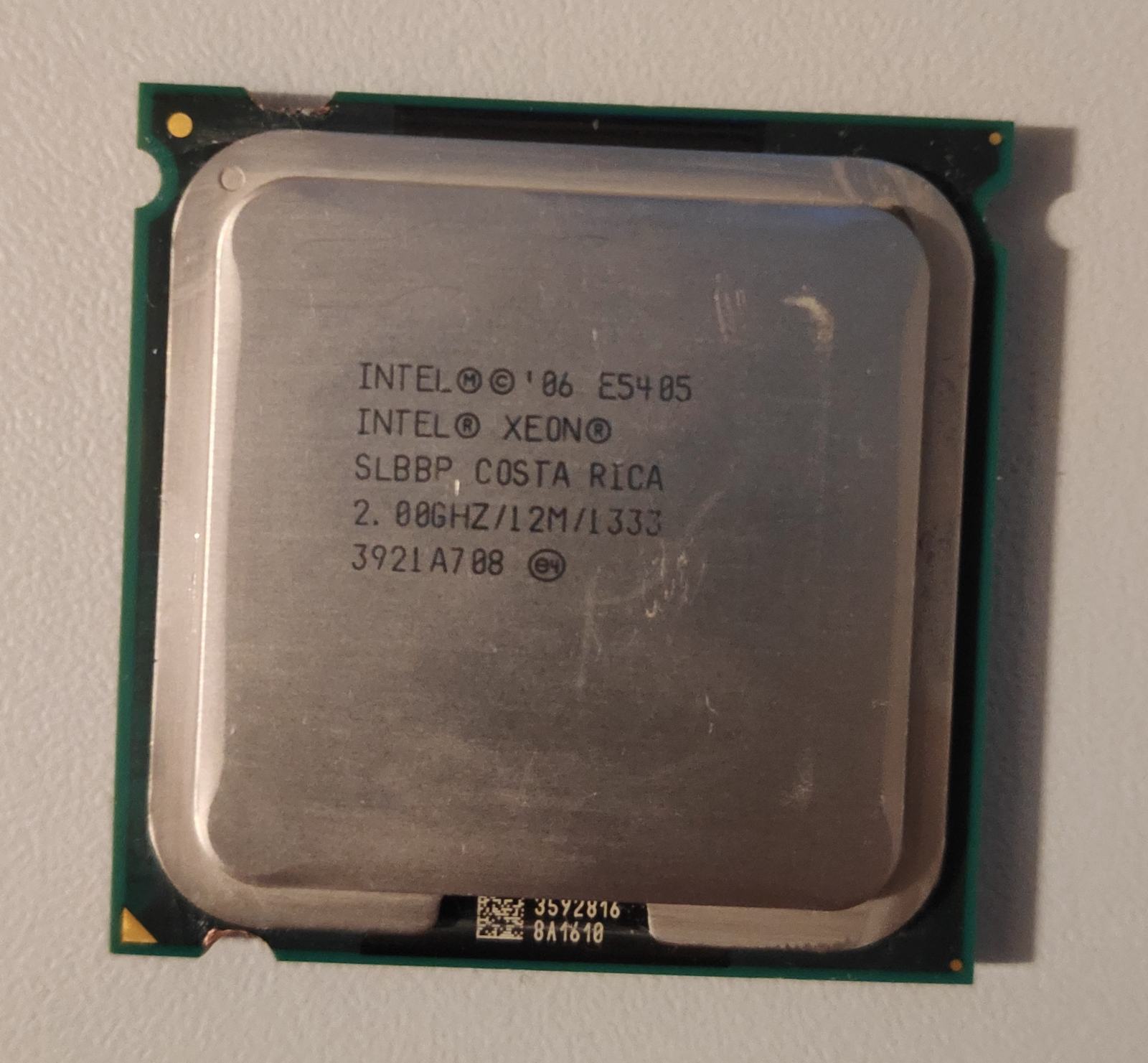 Intel Xeon E5405 (2 GHz, 12MB), quad, LGA771-LGA775, modificiran