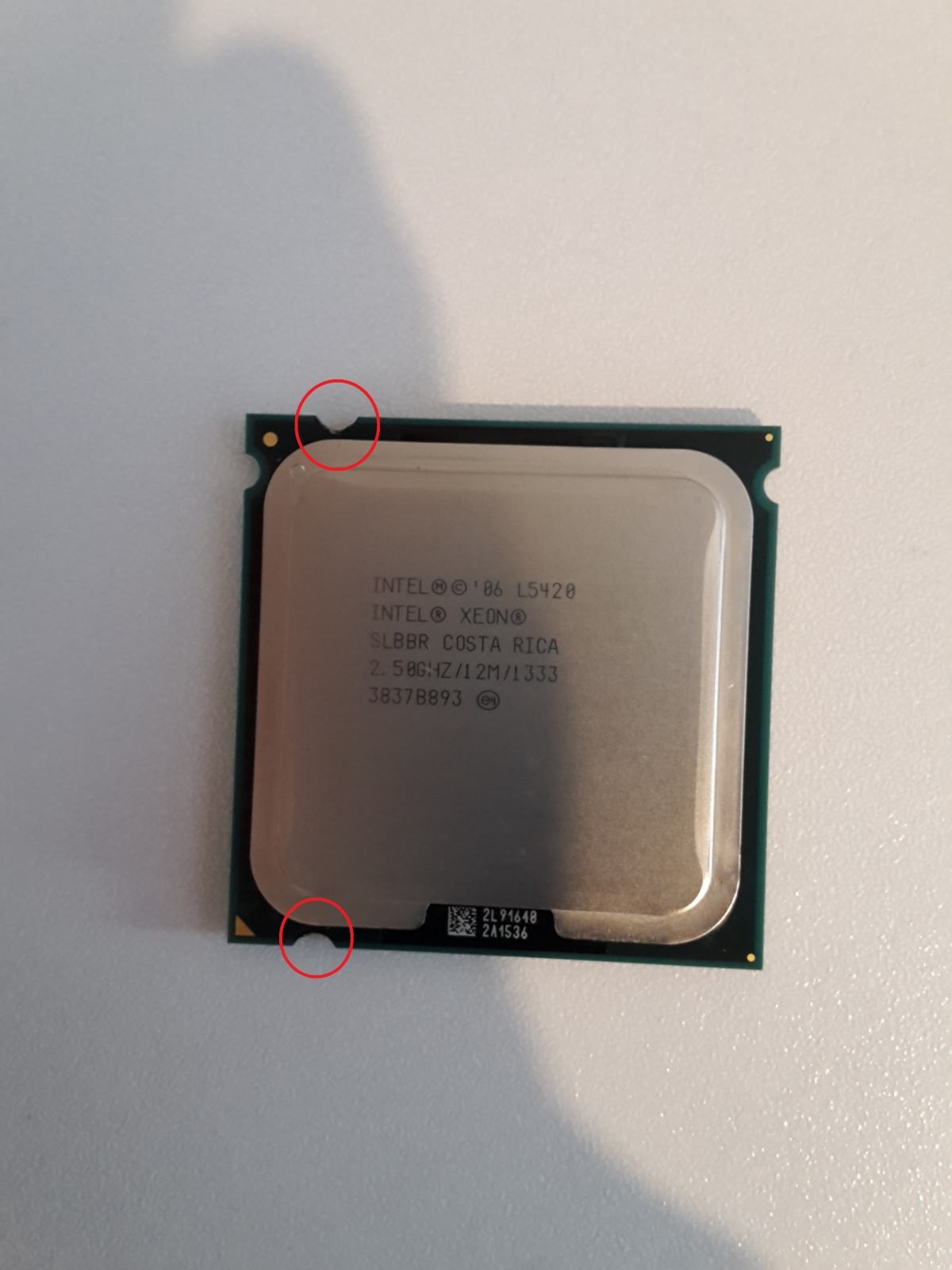 Intel Xeon L5420 (2.5 GHz, 12MB), quad, LGA771-LGA775, modificiran