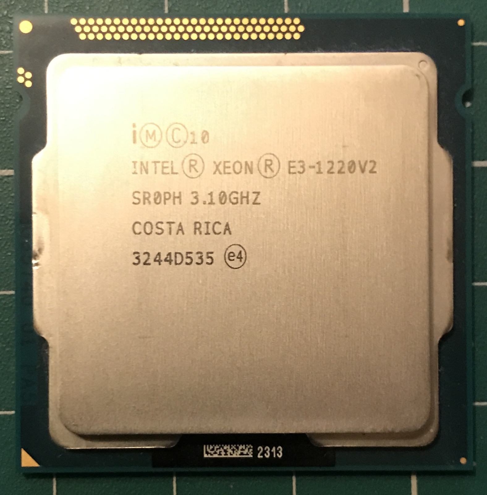 Intel® Xeon® Processor E3-1220 v2