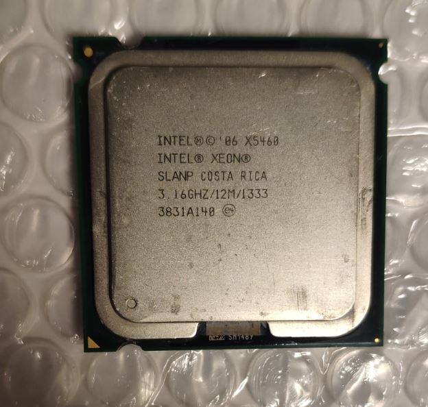 Intel Xeon X5460 (4x 3.16GHz 12M Cache) = Core 2 Quad Q9700 + adapter