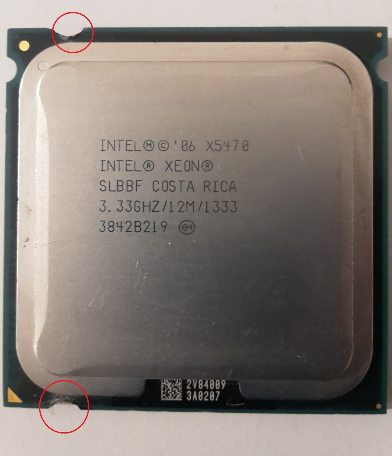 Intel Xeon X5470 (3.33GHz,12MB), quad, LGA771-LGA775, modificiran
