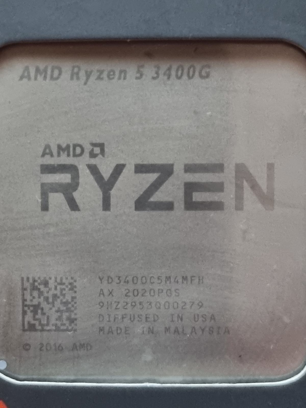 Ryzen 5 3400 G
