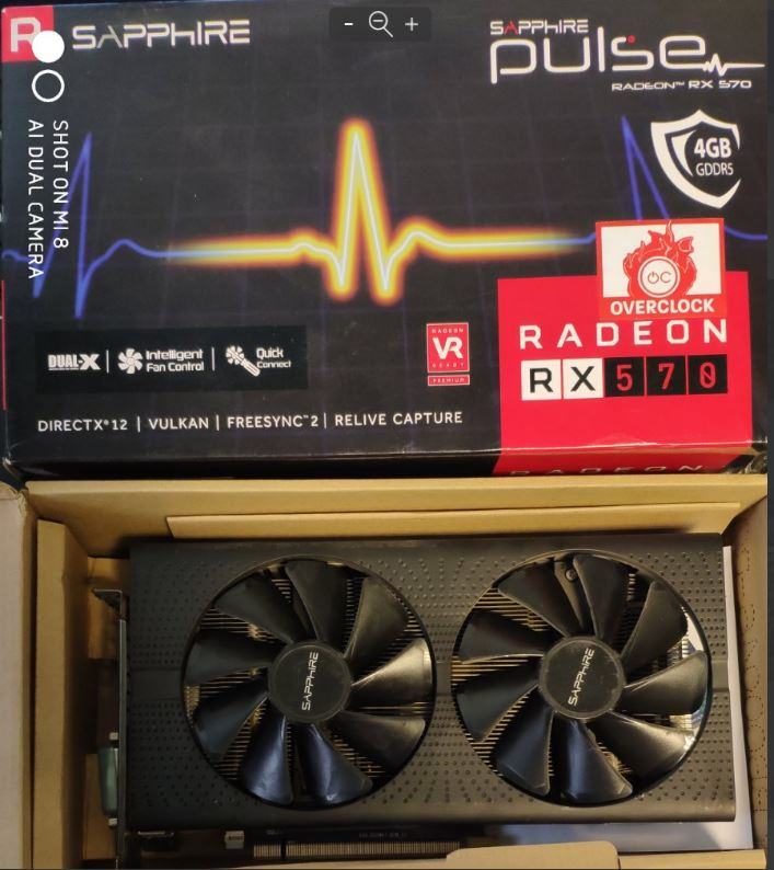 Sapphire Radeon RX 570 Pulse Dual-X OC 4GB GDDR5 256-bit grafička