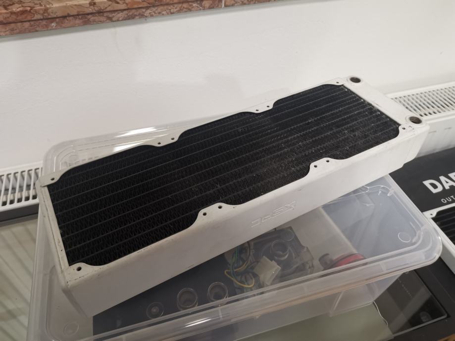 XSPC RX360 Triple Fan Radiator V3 (White), 360mm radijator