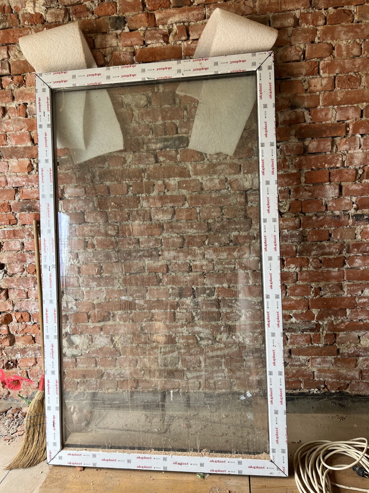 PVC Staklena stijena / fiksni prozor sa staklom 2000*1200