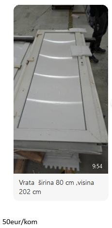 PVC stolarija, vrata i prozori