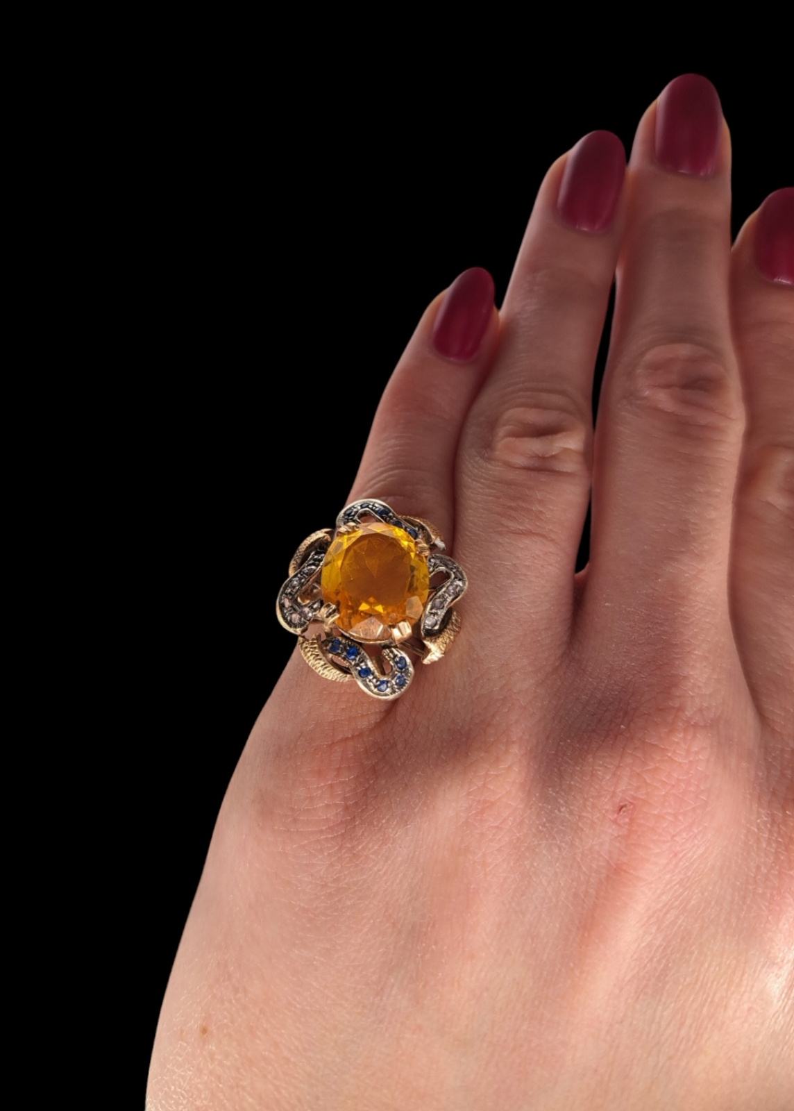 Art Deco Zlatni prsten