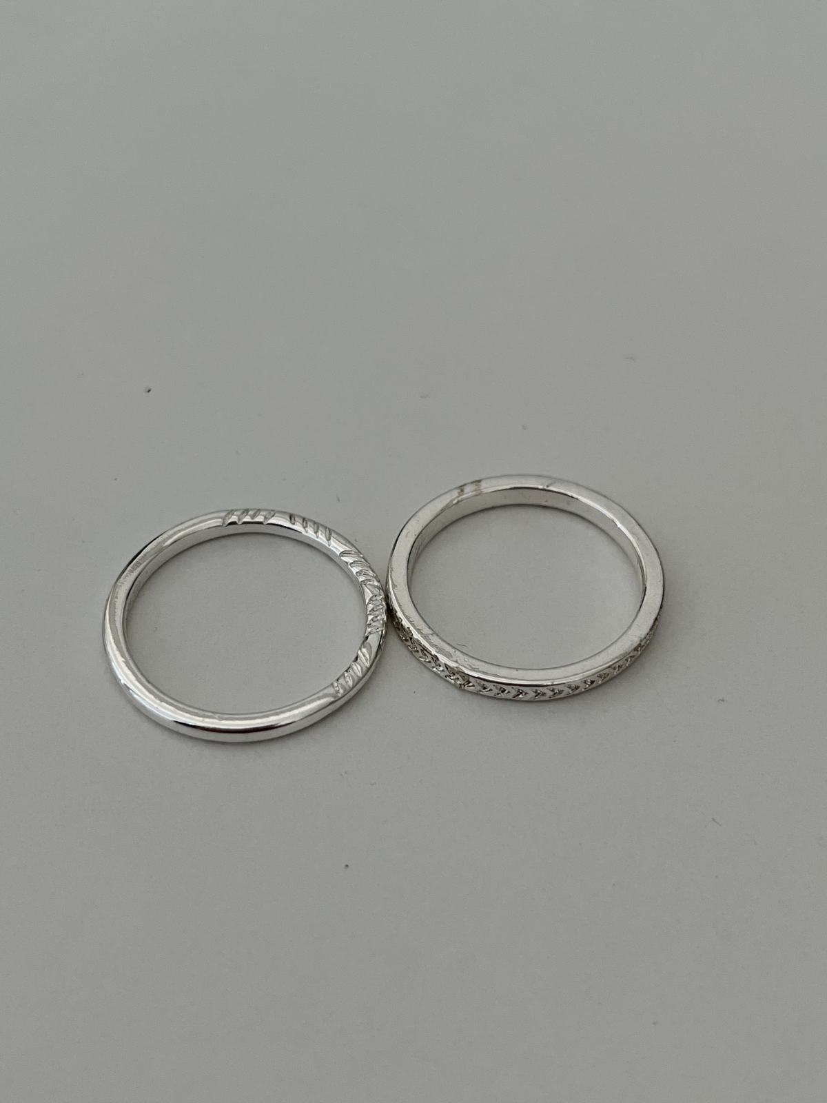 Dva prstena u stilu verica /TOTALNA ČISTKA