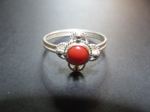 Srebrni prsten filigran.