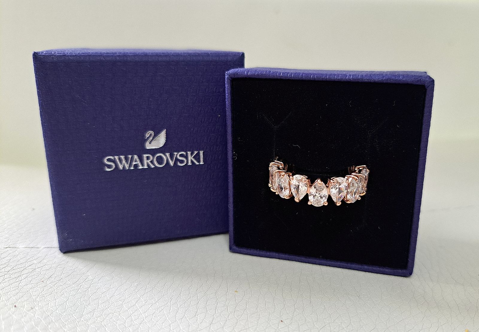 Swarovski Vittore prsten, vel. 55
