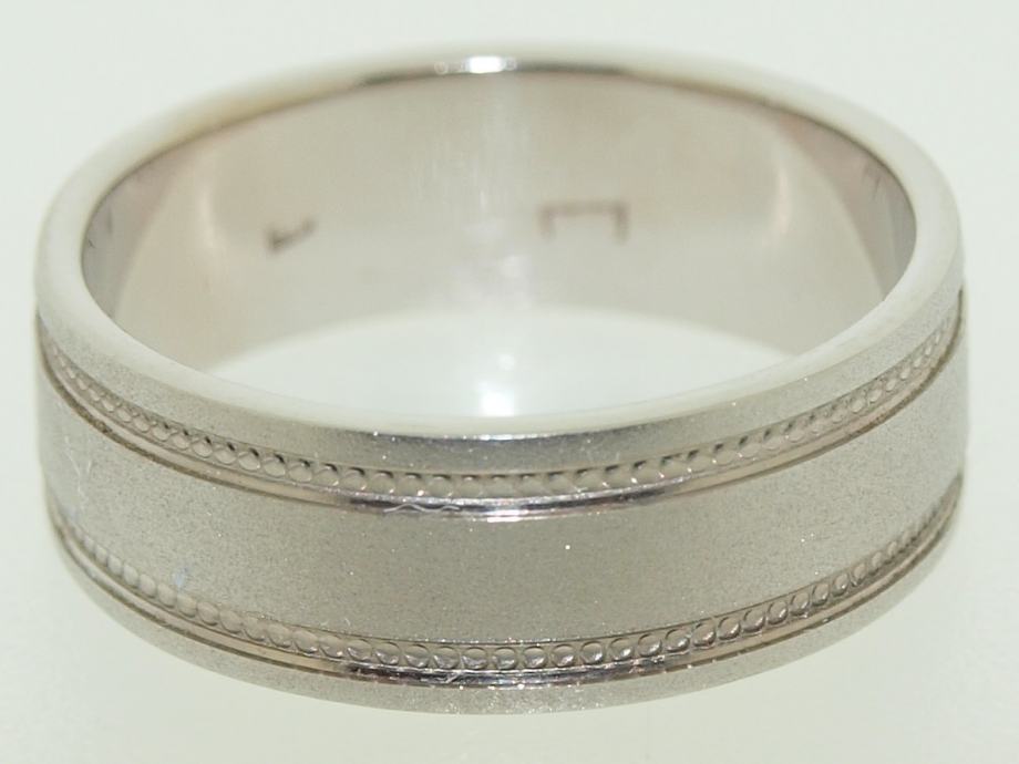 ZLATNI VJENČANI PRSTEN (BURMA) 14K (585) 5,34 grama NOVO • GOLD SHOP