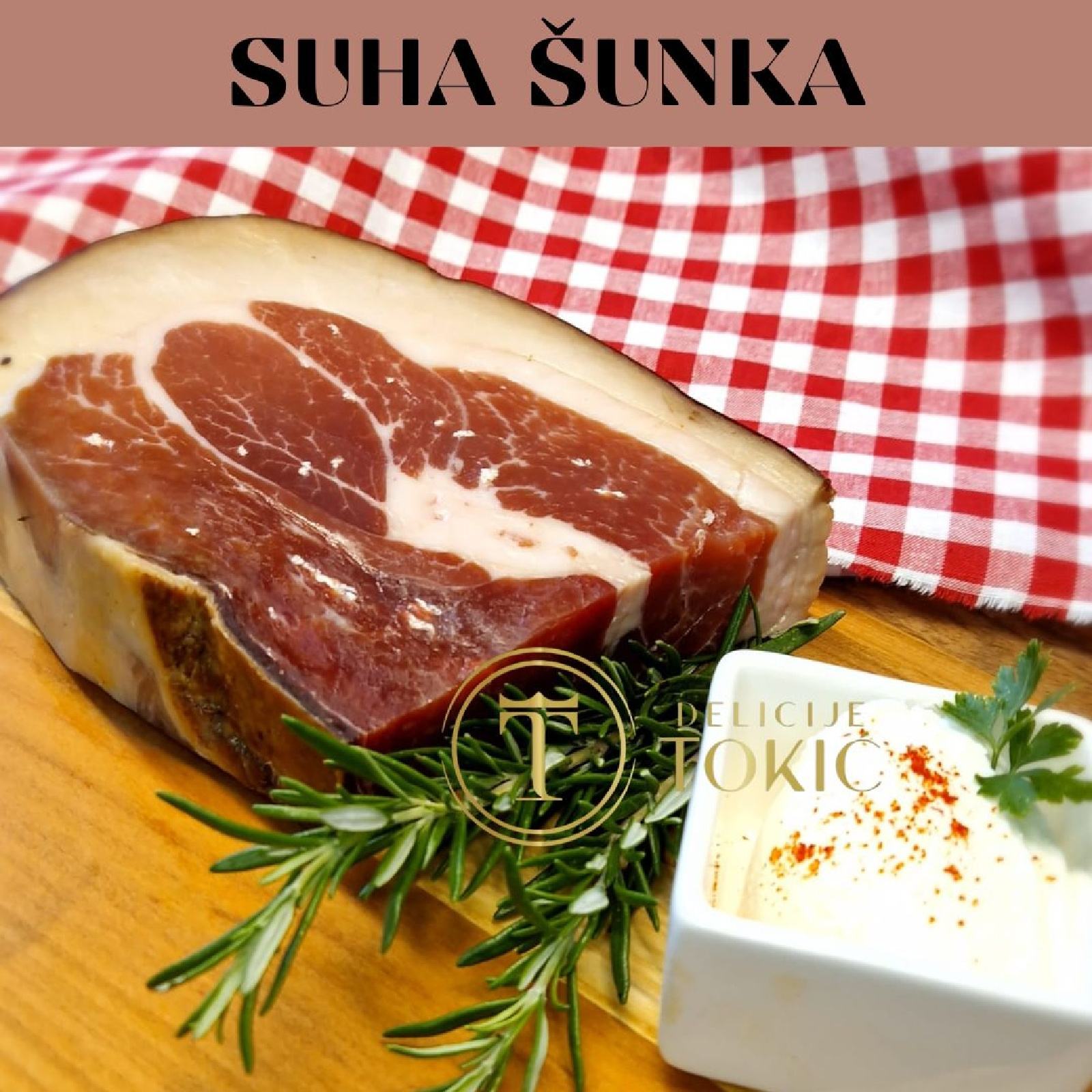 Šunka suha bez kosti