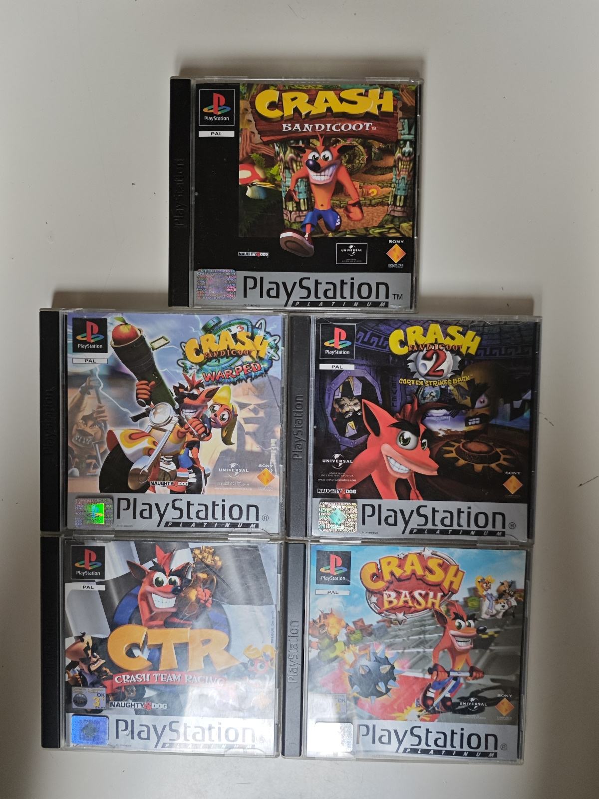 Crash bandicoot ps1 komplet